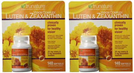 Suplemento TruNature Vision Complex Luteína e Zeaxantina 280Ct ...