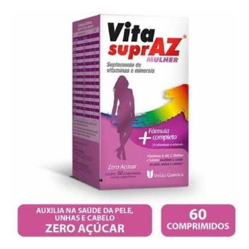 Suplemento vita supraz vitamina para mulher 60 comprimidos - UQF ...