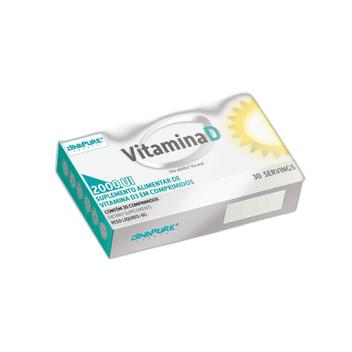 Suplemento Vitamina D3 2000Ui Dynapure 30 Comprimidos Dynamo - Dynamo ...