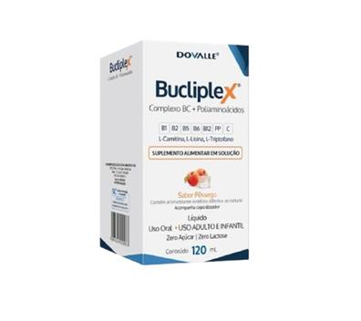 Suplemento Vitamínico Bucliplex Solução 120ml - Dovalle ...