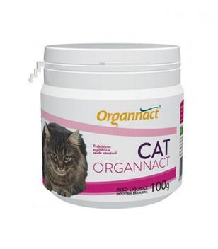 Suplemento Vitamínico Organnact Cat Probiótico - 100g - Prebióticos e ...