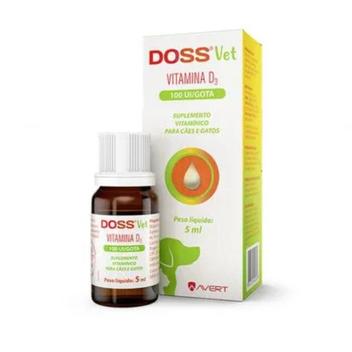 Suplemento Vitamínico para Cães e Gatos Doss Vet 5ml - Avert ...