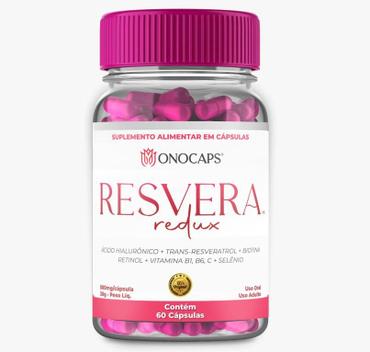 Suplemento Vitamínico Resvera Redux Para Mais Saúde e Beleza - ONOCAPS ...