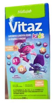 Suplemento Vitaminico Vitaz Kids Trolls 240ml - Natulab ...