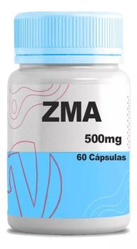 Suplemento ZMA (zinco+magnésio+cromo+vit B6) 500mg - 60 Cápsulas ...