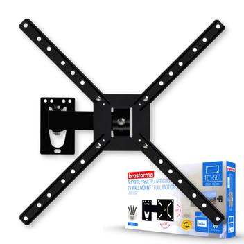 Suporte Articulado para Televisão LED LCD Plasma 3D e Smart TV de 10” a ...