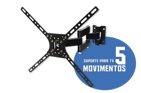 Suporte Articulado Para Tv 32 39 40 43 42 43 49 50 55 Polegadas ...