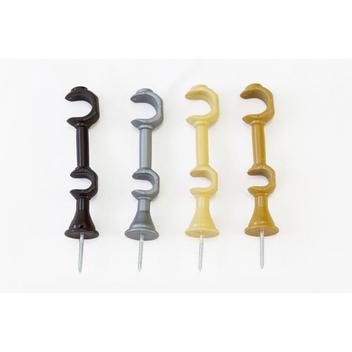 Suporte Cortina Duplo 28/19Mm Com Ponteira 20 Pares - Cores - Jl ...