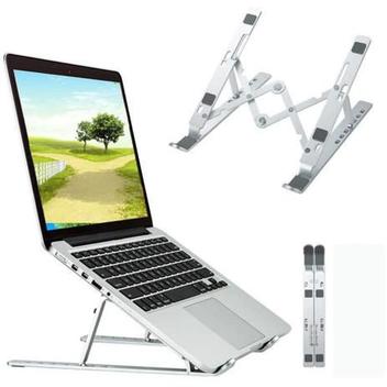 Suporte De Alumínio Notebook Ajustável Escritório M2 - Laptop stand ...