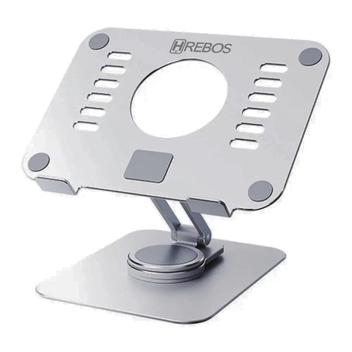 Suporte de Mesa Para Tablets HRebos Apoio Base Pedestal Metalico ...