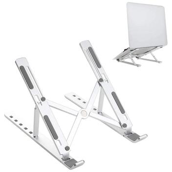 Suporte De Notebook Articulado Aluminio Dobrável Ergonomico - Home ...