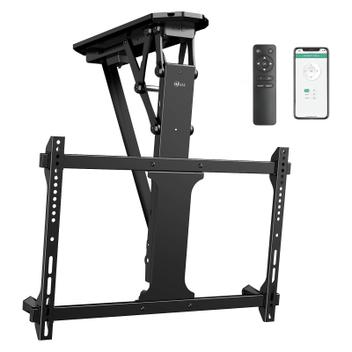 Suporte de TV de teto WALI Motorizado Elétrico 32-70" 35 kg Preto ...