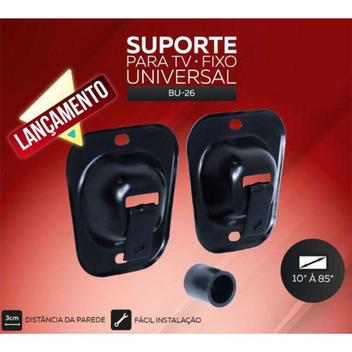 Suporte de Tv Fixo Bu26 de 10 a 85 Polegadas Bedinsat - Suporte para TV ...