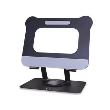 Suporte Mesa Apoio Base Notebook Articulado Ajustável Giratório Rotação ...