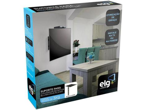 Suporte para Conversor Receptor Blu-ray DVD de Parede ELG ACE06 ...