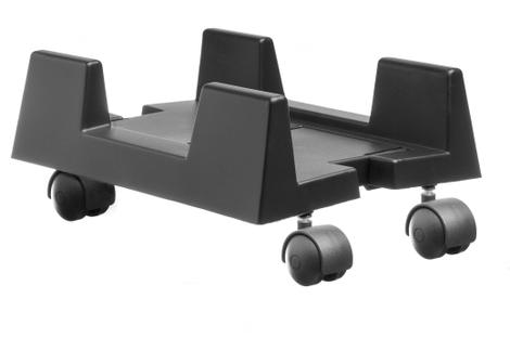 Suporte Para Cpu Ajustável Com Rodízios - Preto - Squadroni - Móveis para Escritório - Magazine ...