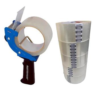 Suporte Para Fita Lacradora Masterprint Mp-901 + 5 Fitas Adesivas ...