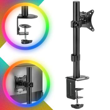 Suporte Para Monitor Gamer Cor Preto LG AOC Dell Mancer 17 Até 32 Kit ...