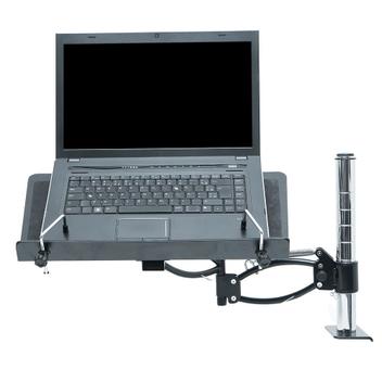 Suporte para Notebook. Suspenso. Ajuste de altura 15cm a 43cm. Giro 360 ...