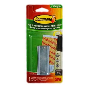 Suporte Para Quadro Command Metalizado Médio 3m - Suporte para ...