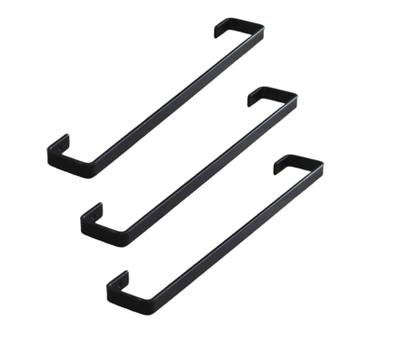 Suporte Para Toalha de Banho Estilo Industrial Preto Kit 3 ...