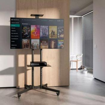 Suporte Pedestal Rack de Chao Tv 37 á 70 Polegadas Aquário - Rack-100 ...