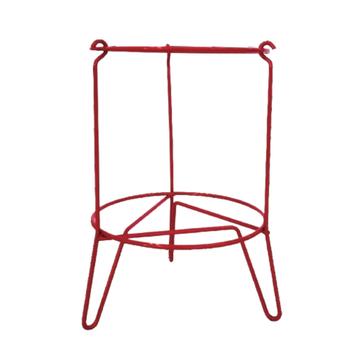 Suporte Piso Extintor Chão/Solo Pó 4/6 kg Vermelho Aramado - Resil ...