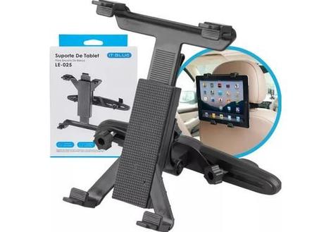 Suporte Tablet iPad Para Encosto Carro LE-025 It-blue - Suporte para ...