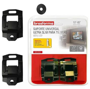 Suporte Universal Fixo Painel Madeira Parede Tv LG 10 À 100 - Brasforma ...