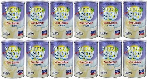 Suprasoy Sem Lactose Iogurte 12x300g - Supra Soy - Bebida de Soja ...