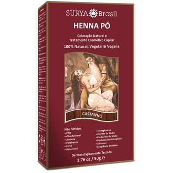Surya Henna em Pó - Coloração Vegetal 50g - 9 Tons - Surya Brasil ...
