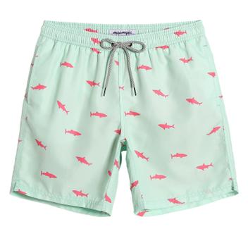 Swim Trunks mamagic Quick Dry Swim Shorts para homens, verde claro ...