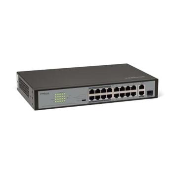 Switch 16 portas Fast Ethernet PoE + SF 1821 PoE Intelbras - Switch ...