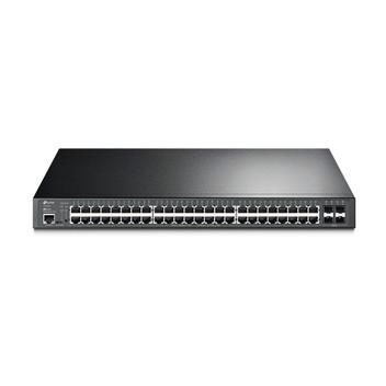 Switch Gerenciável 48 portas TPLink, L2, Gigabit PoE, com 4 Slots SFP ...