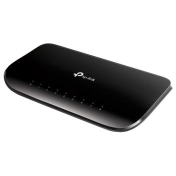 Switch Roteador Tp Link Tl Sg1008D Gigabit De Mesa 8 Portas - Tp-Link ...