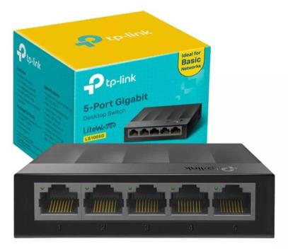 Switch Tplink 5 Portas Gigabit Original 3 Anos De Garantia - tp-link ...