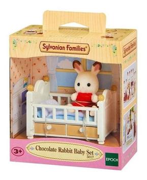 Sylvanian Families Bebe Coelho Chocolate E Cama Epoch 5017 - Bonecos ...