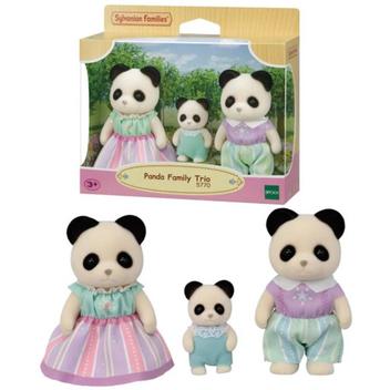 Sylvanian Families Família Pandas Graciosos - Epoch - Boneca Sylvanian ...