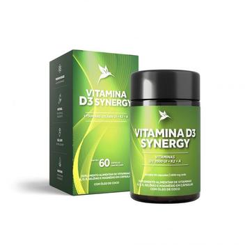 Synergy D3-2.000ui-K2-Mk7-60 Caps de 1.200mg-Pura Vida - Vitaminas A-Z ...