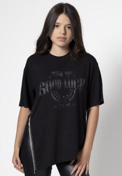 T-shirt Oversized Poah Noah Good Luck - Poah Banana - Blusa Infantil ...