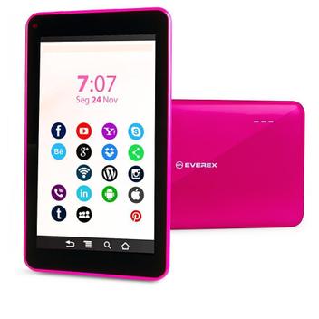 Tablet 7, Bluetooth, 32Gb, Android 11 Go - Rosa - Everex Computer ...