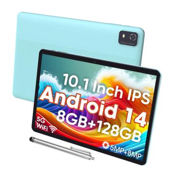 Tablet Android 10 Polegadas com 128GB de Armazenamento e Bateria de ...