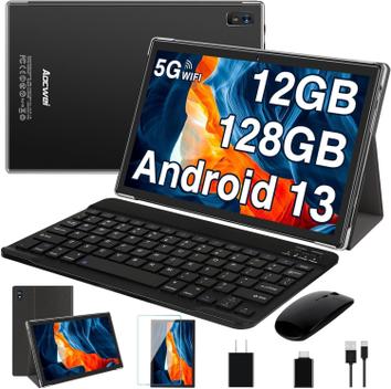 Tablet AOCWEI X900 10.1" - 12GB RAM + 128GB ROM + 1TB - Android 13 - Smartphone - Magazine Luiza