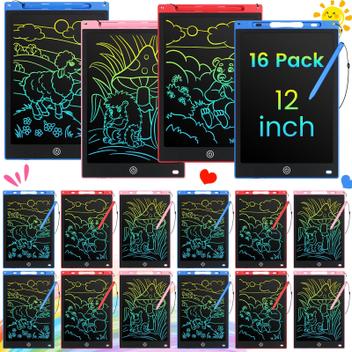 Tablet de escrita LCD Zhehao 16 unidades de 30 cm Doodle Board Kids ...