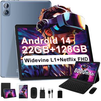 Tablet Dghrti 2024 - Android 14, 10 Polegadas, 22GB+128GB/1TB - Tablets ...