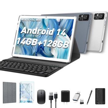 Tablet EITOMIN Android 14 10 polegadas 14 GB RAM 128 GB ROM 1 TB ...