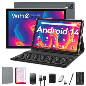 Tablet EITOMIN Android 14 WiFi 6 - 10 Polegadas, 8GB RAM e 64/512GB ...