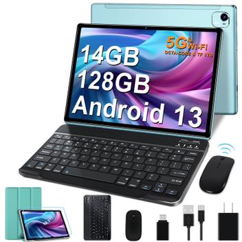 Tablet FACETEL Q10 Android 13 de 10 polegadas 14 GB RAM 128 GB ROM ...
