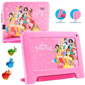 Tablet Infantil Multilaser Disney Princesa NB418 Rosa para Criança 64GB ...