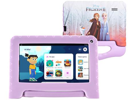 Tablet Infantil Multilaser NB416 4GB RAM 64GB 7" Android Wi-Fi 4G ...